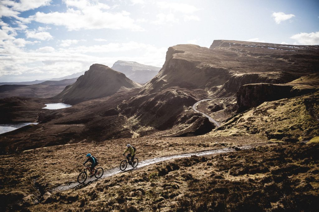 Pre-season trail scout - mountain biking the Quiraing | H+I Adventures