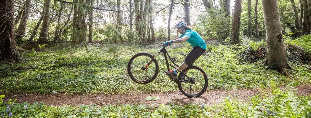 How to lift front wheel mountain bike skills part 1 - H+I Adventures